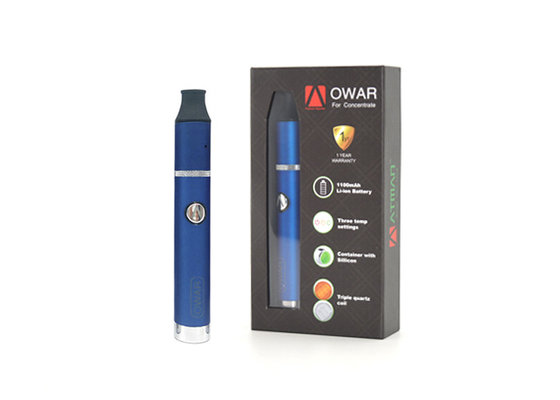 Atman Owar Electronic Vaporizer Pen Triple Quartz Coil Design For Wax