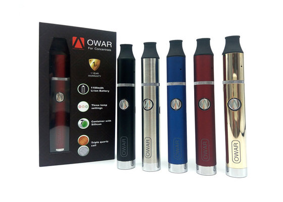 Atman Owar Electronic Vaporizer Pen Triple Quartz Coil Design For Wax