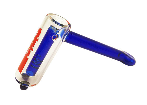 Handy Water Glass Twisty Pipe Percolator Bubbler Bent Type Shape For Dry Herb