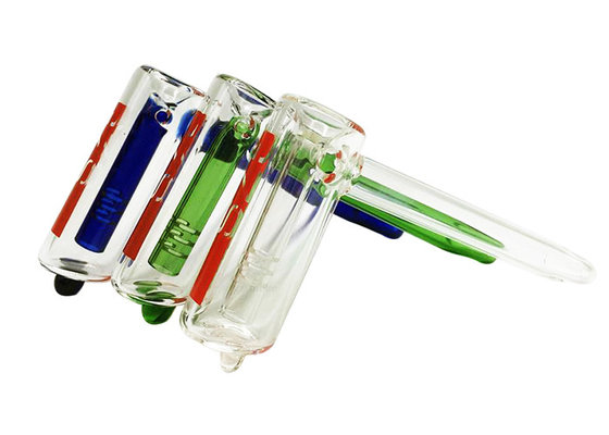 Handy Water Glass Twisty Pipe Percolator Bubbler Bent Type Shape For Dry Herb