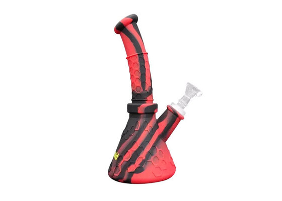 Unique Design Honeycomb Texture Silicone Water Pipe Bongs Smoking Hookah