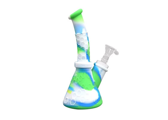 Unique Design Honeycomb Texture Silicone Water Pipe Bongs Smoking Hookah