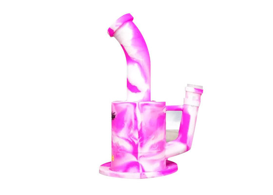 Silicone Tobacco Pipe / Silicone Nectar Collector 11 Colors Hookah Water Percolator
