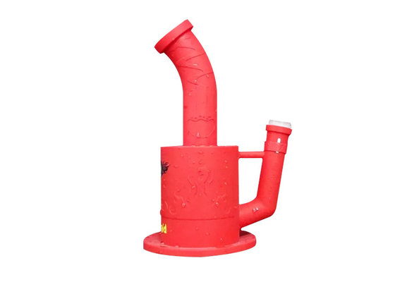 Silicone Tobacco Pipe / Silicone Nectar Collector 11 Colors Hookah Water Percolator