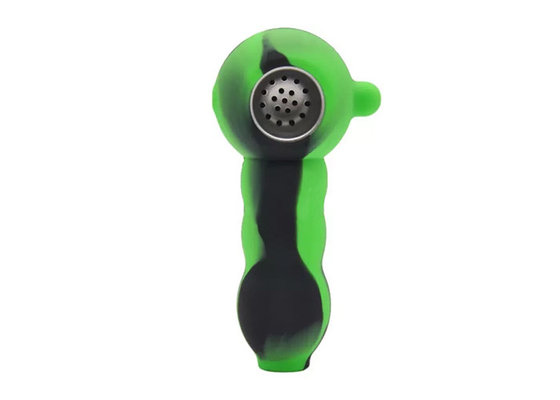Silicone Smoking Pipes Water Bubblers Pipes For Smoking Colorful