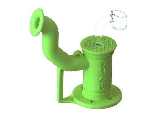 Portable Silicone with Titanium Nail/Silicone Cap and Stainless steel dabber Kits,Use WAX,Multiple colors