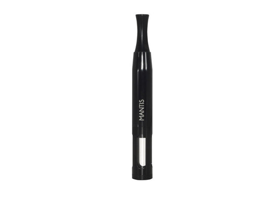 Black Color Twisty Glass Pipe 130g Weight Eco - Friendly Aluminum Material