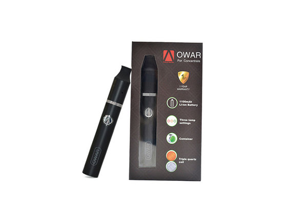 Silicone Mouthpiece Atman Owar Wax Vaporizer With 1100mah Battery Capacity