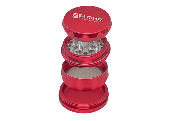 Sharp Atman Four Piece Grinder / Tobacco Herbal Grinders Sweet Cowboy Bag Mini Style