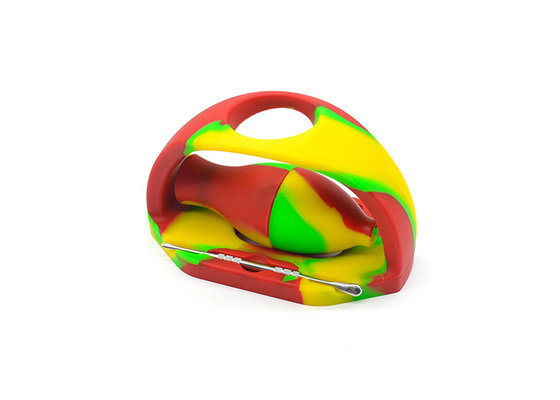 Rainbow Color Silicone Nectar Collector With Water Filtration Function