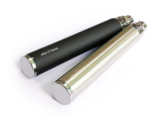 Unique Design Smoking Accessories / E Cig Ego Battery 3.2 - 4.8 V Working Voltage