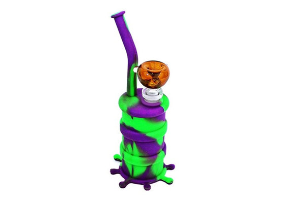 40 Mm Diameter Silicone Nectar Collector Hookah Bong Dab Rigs With Quartz Nail