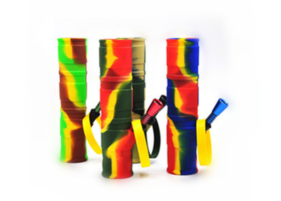 Folding Design Silicone Nectar Collector / Glass Water Pipe 120g Weight