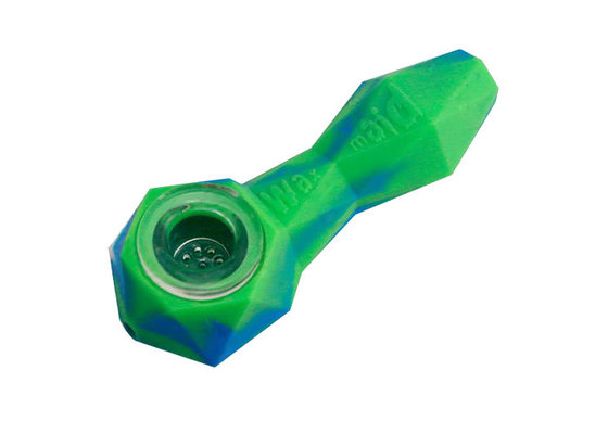 Silicone Water Pipe Smoking Hookah Recycler Oil Rigs For Shisha 11 Colors