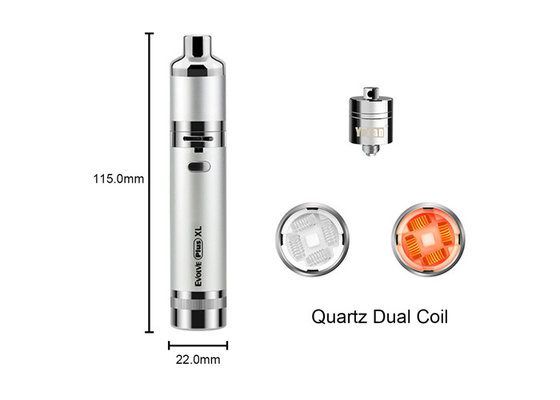 Yocan Evolve Plus XL Vaporizer With Uniqu QUAD  COIL thchnology and 1400mAh Battery,115mm,Five Colors