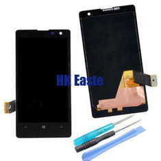 Il riciclaggio dei rifiuti di E per il LCD 1520 di Nokia Lumia 6,0 misura il bianco/nero in pollici