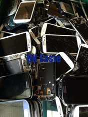 La galassia S4 I9505 di Samsung usata originale ricicla lo schermo LCD rotto
