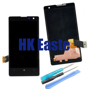 Il riciclaggio dei rifiuti di E per il LCD 1520 di Nokia Lumia 6,0 misura il bianco/nero in pollici