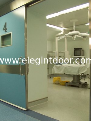 Heavy Duty with Safety System Automatic Hospital Clean Room Door with Foot Sensor