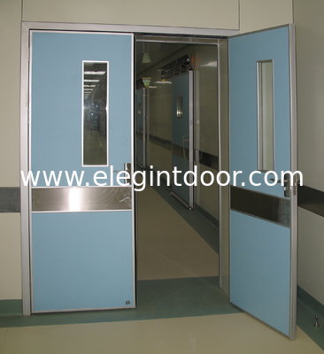 Manual Swing Doors for Hospitals with foaming technology for door bodies
