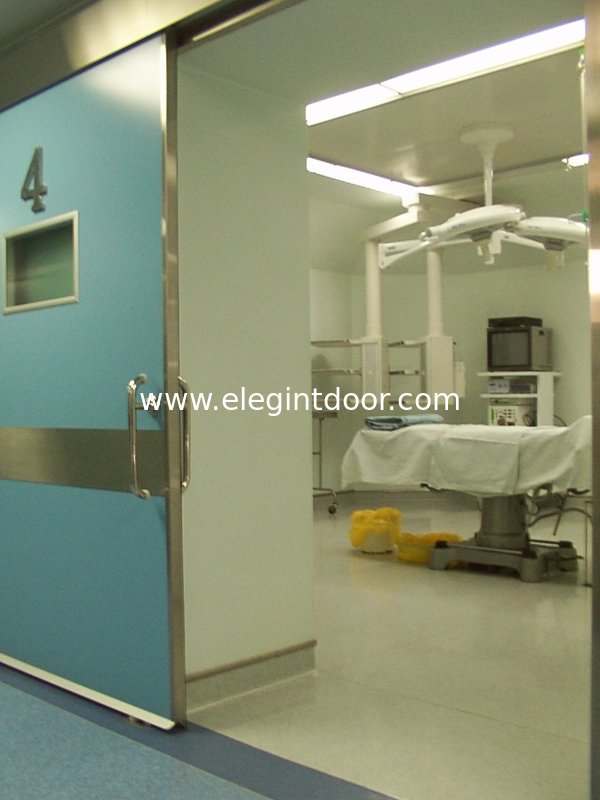 Heavy Duty with Safety System Automatic Hospital Clean Room Door with Foot Sensor
