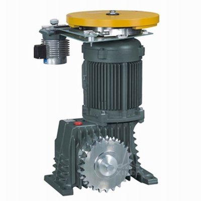 Geared Traction Machine for Escalator , VVVF Drive