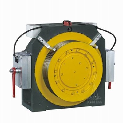 Gearless Traction Machine / Motor 2:1 Ratio