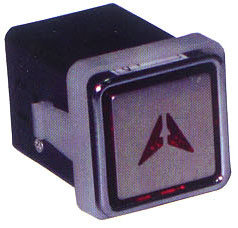 Black Push Button , Elevator Component  / Parts PB132