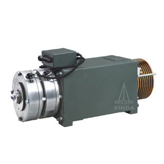 Gearless Traction Machine For Elevators , 450kg Rated Capacity WYJ140
