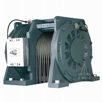 Gearless Double Wrap Elevator Traction Machine ,Traction Ratio 1:1 2:1 WTYF328