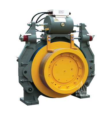 Gearless Elevator Traction Machine 3000kg Shaft Load ,2m/s WWTY5
