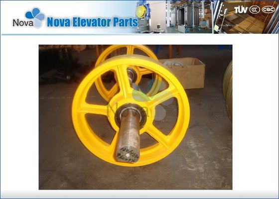 MC Nylon and Cast Iron Elevatror Pulley Sheave, Passenger and Villa Elevators Components