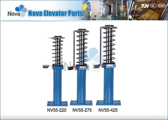 Spring Insdide Elevator Safety Components , Elevator Hydraulic Buffer with NETEC