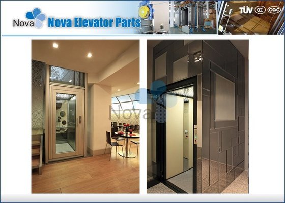 Luxury 4 Persons Home Lift Elevators , Automotive Indoor Villa Lift