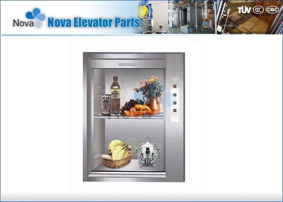 0.4m/s Dumbwaiter Elevator / Small Food Elevator with AC Driver