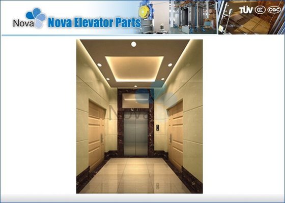 Low Speed Safe Passenger Elevators , VVVF Elevator Machine Romm-less