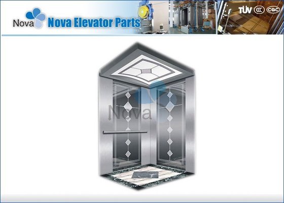 1.75M/S Medium Speed Passenger Elevators , Steel Hotel Elevator