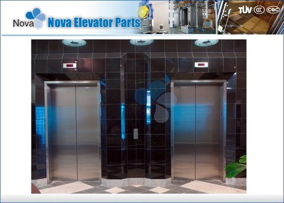 Low Speed Safe Passenger Elevators , VVVF Elevator Machine Romm-less