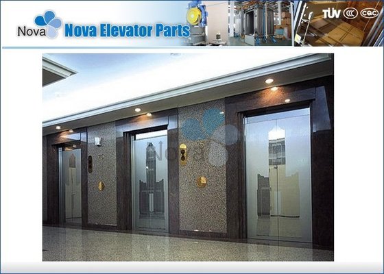 Low Speed Safe Passenger Elevators , VVVF Elevator Machine Romm-less