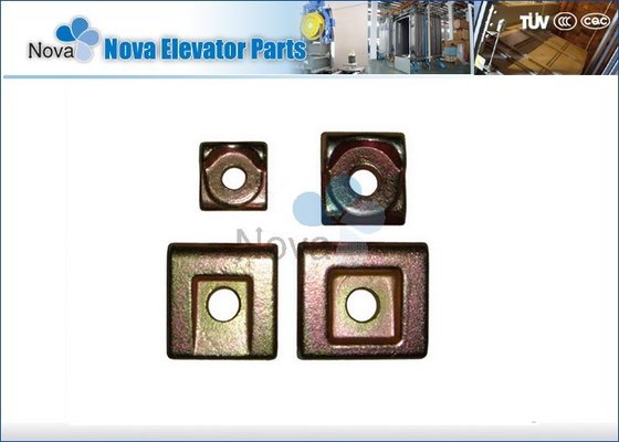 24K Elevator Rail Clips / Galvanized Elevator Machined Guide Rail Clip