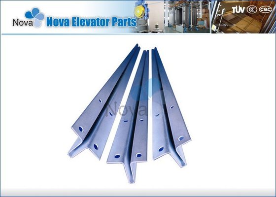 Steel TK3 / TK3A / TK5 / TK5A Elevator Guide Rail , Elevator Parts