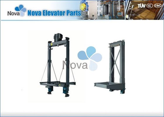 Elevators Components , Roping 2:1 Lift Car Frame with 320kg to 4000kg Capacities