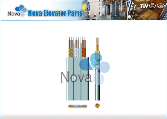 TVVBG TVVBP TVVBPG Elevator Cable Elevator Control System , Lift Controlling Cable