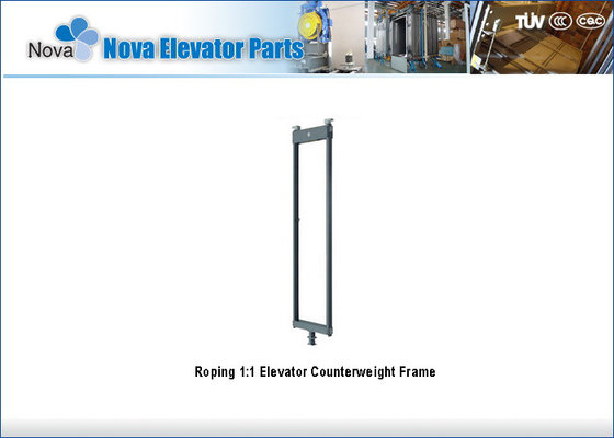Roping 1:1 and 2:1 Elevator Counterweight Frame,Lift Counterweight Frame