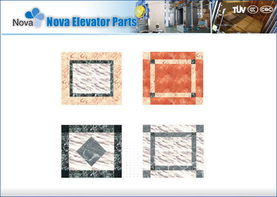 Marple PVC Passenger Elevator Cabin Floor , Customized Lift Flooring / Elevator Parts