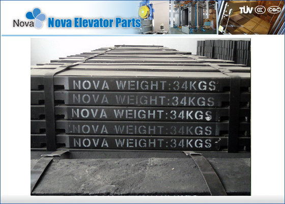 Elevator Components, Compound Elevator Counterweight Block for Elevators / Lifts