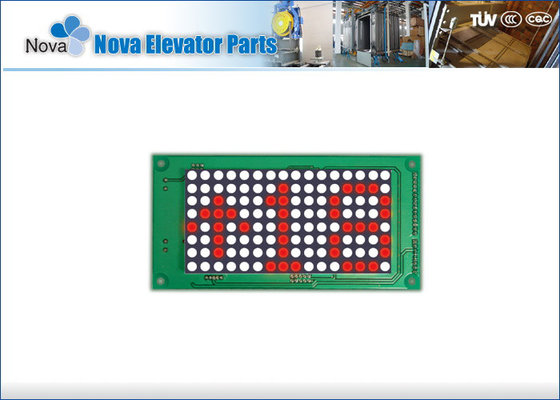 DC12V Elevator Parts , LCD Elevator Display / Elevator COP LOP Indicator