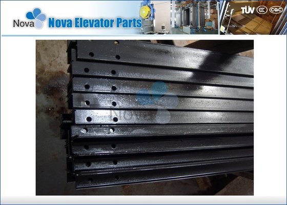 T45/A T50/A T70-1/A Cold Drawn Lift Guide Rail , Steel Elevator Guide Rails