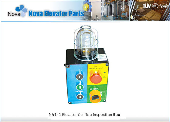 Cabin Top Maintenance Elevator Control System , NV141 Elevator Repair Box