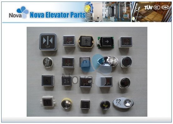AC12V / AC24V Elevator Control System , Electric Stainless Steel Elevator Button
